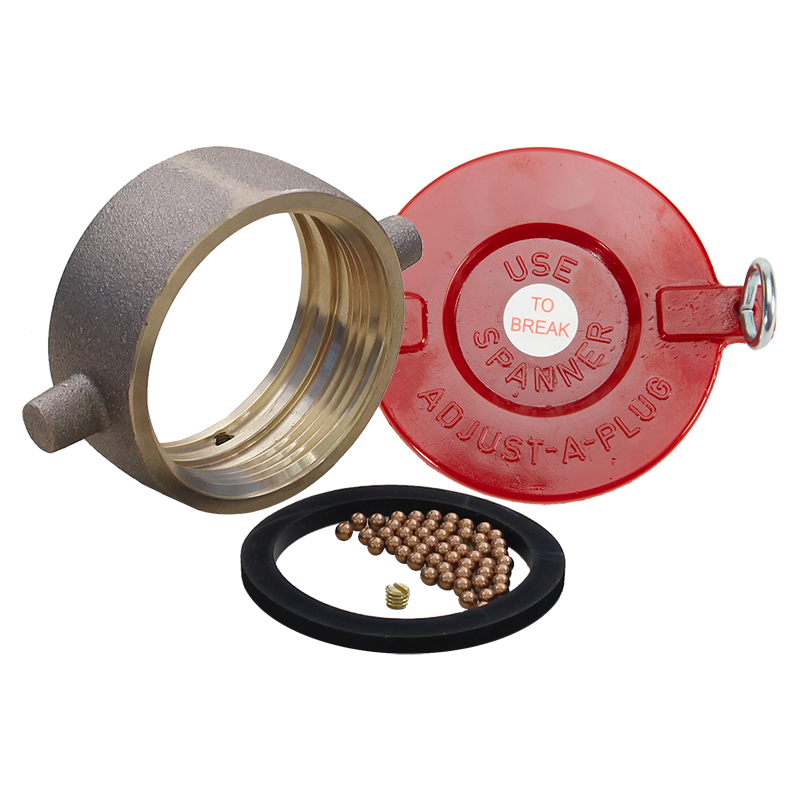 Aluminum, Brass, Plastic Caps & Plugs – FireHoseDirect