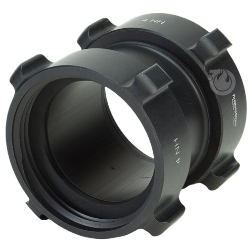 Aluminum 4" NH to 4" NH Double Female – FireHoseDirect