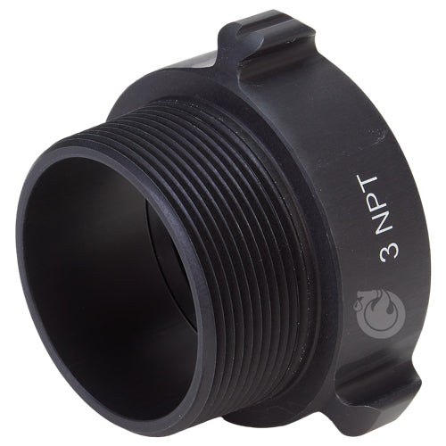 Aluminum 3" Female BSP to 3" Male NPT – FireHoseDirect