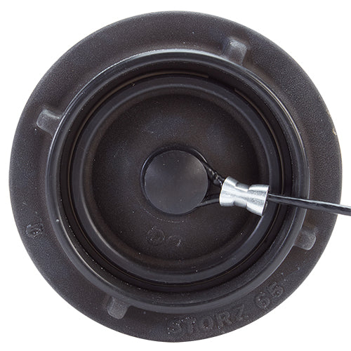 Aluminum 2 1/2" Storz Cap with Cable – FireHoseDirect