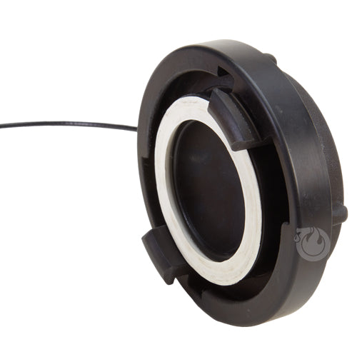 Aluminum 2 1/2" Storz Cap with Cable – FireHoseDirect