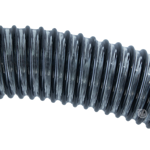Twin Pack Black / Clear 4" x 10' Long Handle Hard Suction Hose (NH ...