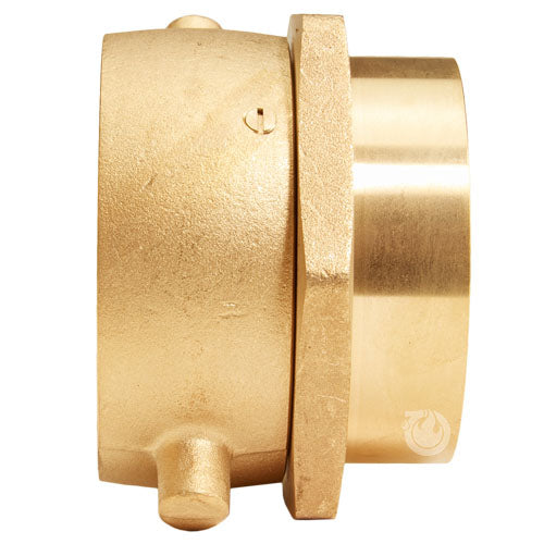 Brass Swivel 2 1/2" Female NH To 2 1/2" Female NPT Adapter – FireHoseDirect
