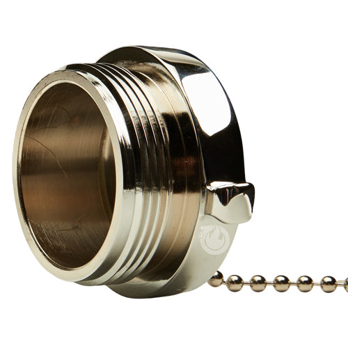 Brass Chrome Plated 2 1 2 Nh Plug Firehosedirect