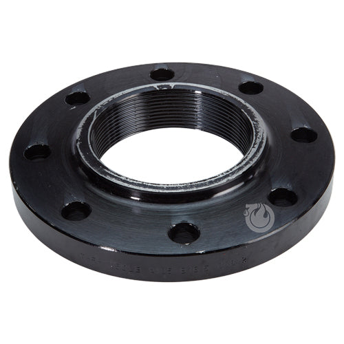 Carbon Steel 4" Flange with National Pipe Tapered (NPT) – FireHoseDirect