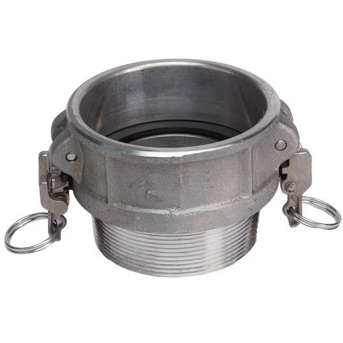 Aluminum Locking 3" Female Camlock Fitting x 3" Male Pipe Thread (USA ...