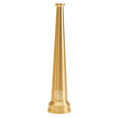 Brass 1 1/2" Smooth Bore Fire Nozzle (NPSH) – FireHoseDirect