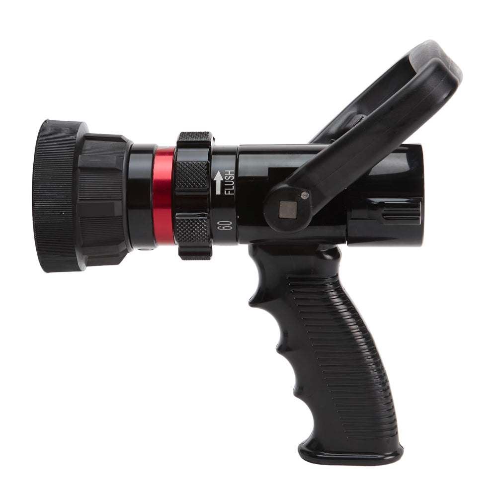 Aluminum 1" Heavy-Duty 13 to 60 GPM Fire Nozzle (NPSH) – FireHoseDirect