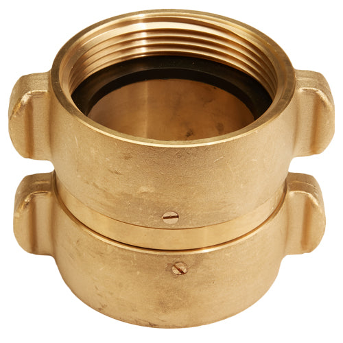 Brass 1 1/2" Swivel Female NPSH to 1 1/2" Swivel Female NPSH ...
