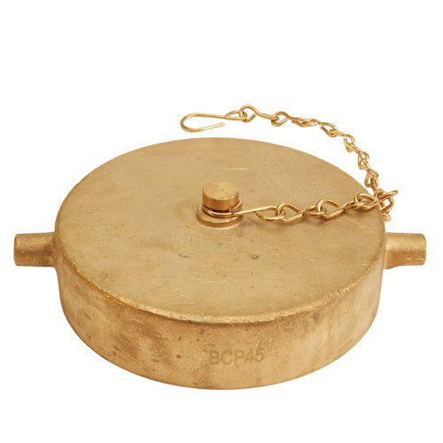 Brass Pin Lug 4 1/2" NH Cap – FireHoseDirect