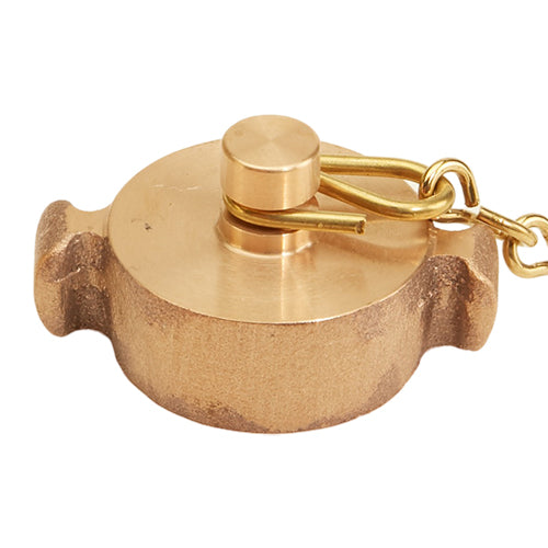 Brass Rocker Lug 1" NH Cap – FireHoseDirect