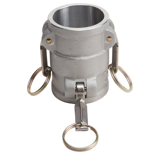 Aluminum 2" Female Camlock Fitting x 2" Female Camlock Fitting (USA ...