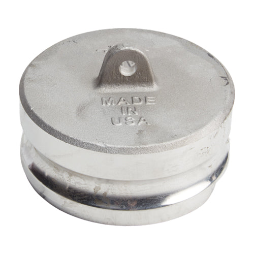 Aluminum 4" Male Camlock Dust Plug (USA) – FireHoseDirect
