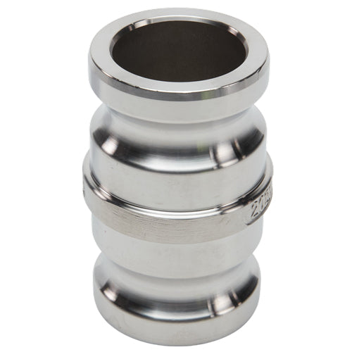 Stainless Steel 2" Male Camlock Fitting x 2" Male Camlock Fitting (USA ...