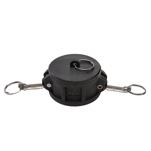 Polypropylene 3" Female Camlock Fitting Dust Cap – FireHoseDirect