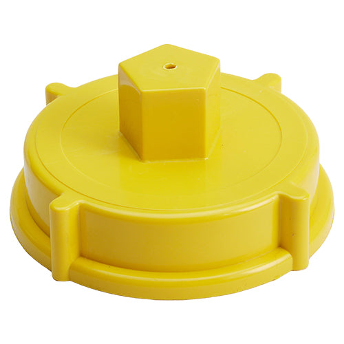 Yellow Plastic 2 1/2" NH Fire Hydrant Cap – FireHoseDirect