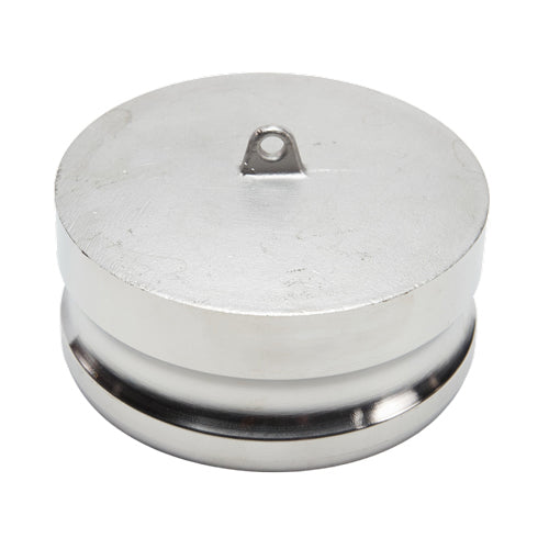 Stainless Steel 4" Camlock Male Dust Plug (USA) – FireHoseDirect