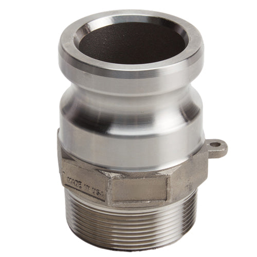 Stainless Steel 2" Male Camlock Fitting x 2" Male BSP Thread (USA)