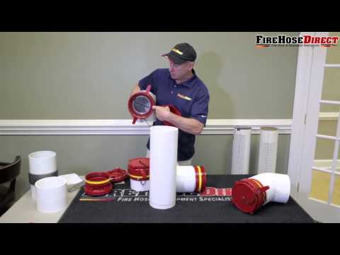 PVC 6" Dry Hydrant Barrel Strainer – FireHoseDirect